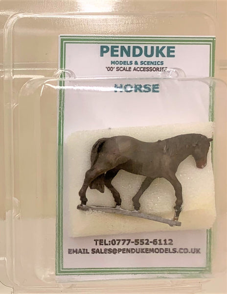 HORSE STANDING OO SCALE WM – Penduke Models & Scenics - Model Railways ...