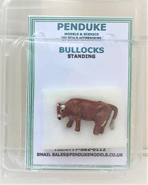 BULLOCKS STANDING OO/HO SCALE – Penduke Models & Scenics - Model ...